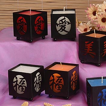 Chinese Character Candles | Home Décor | Candles