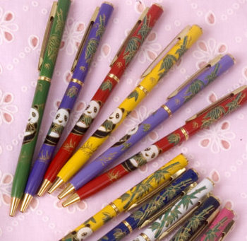 12 Panda Ballpoint Pens | Arts & Crafts | Stationery