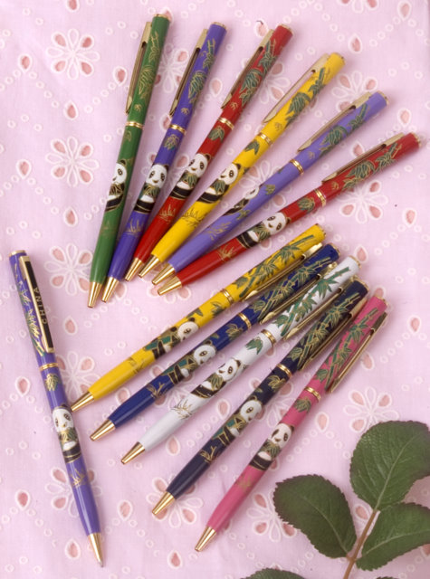 12 Panda Ballpoint Pens | Arts & Crafts | Stationery