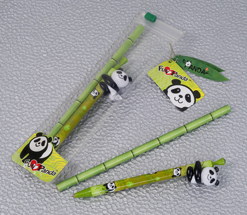 Panda Pencil/Pen Set | Arts & Crafts | Stationery
